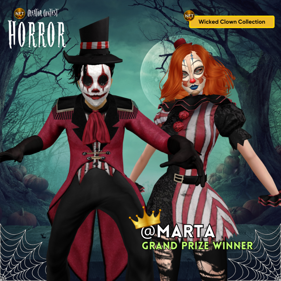 Horror NFT Creator Contest WINNERS - MetaJuice